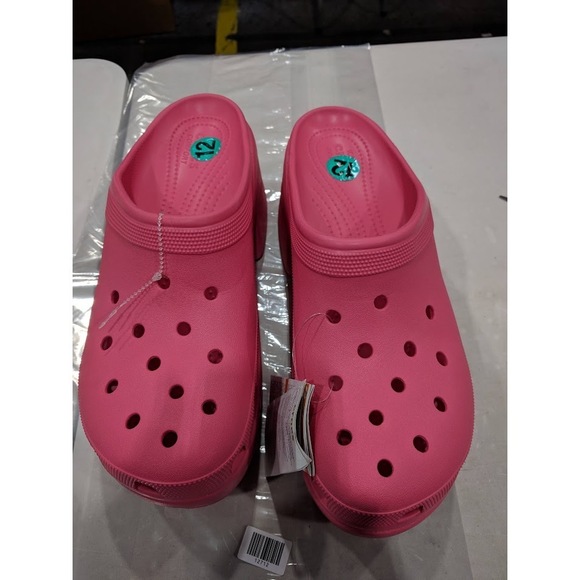 CROCS | Shoes | Crocs Siren Clog Women Hyper Chunky Heel Comfort Slip ...